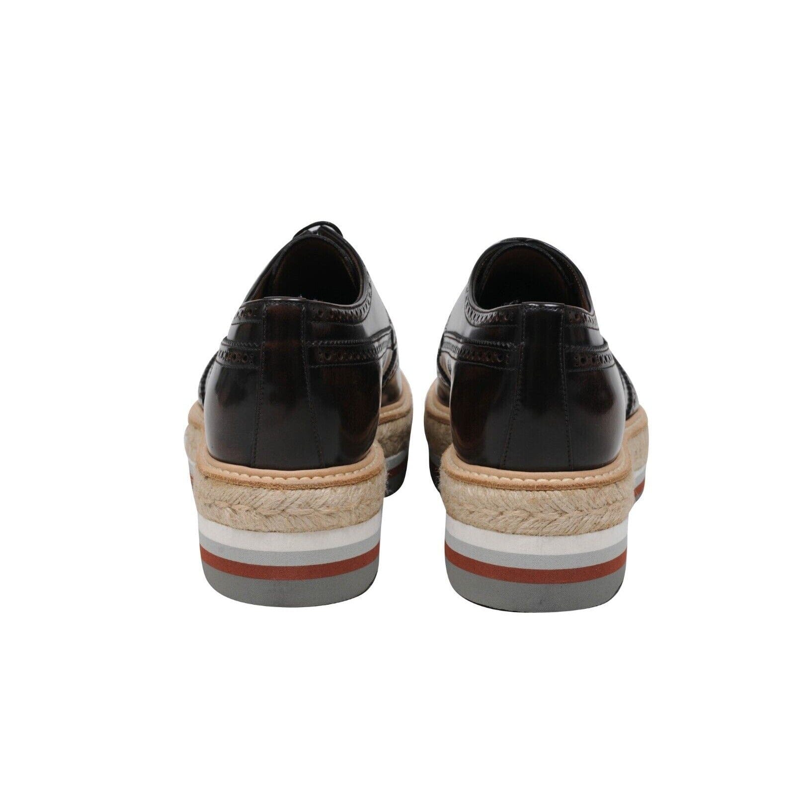 Brown Platform Derby Brogues – THE-ECHELON