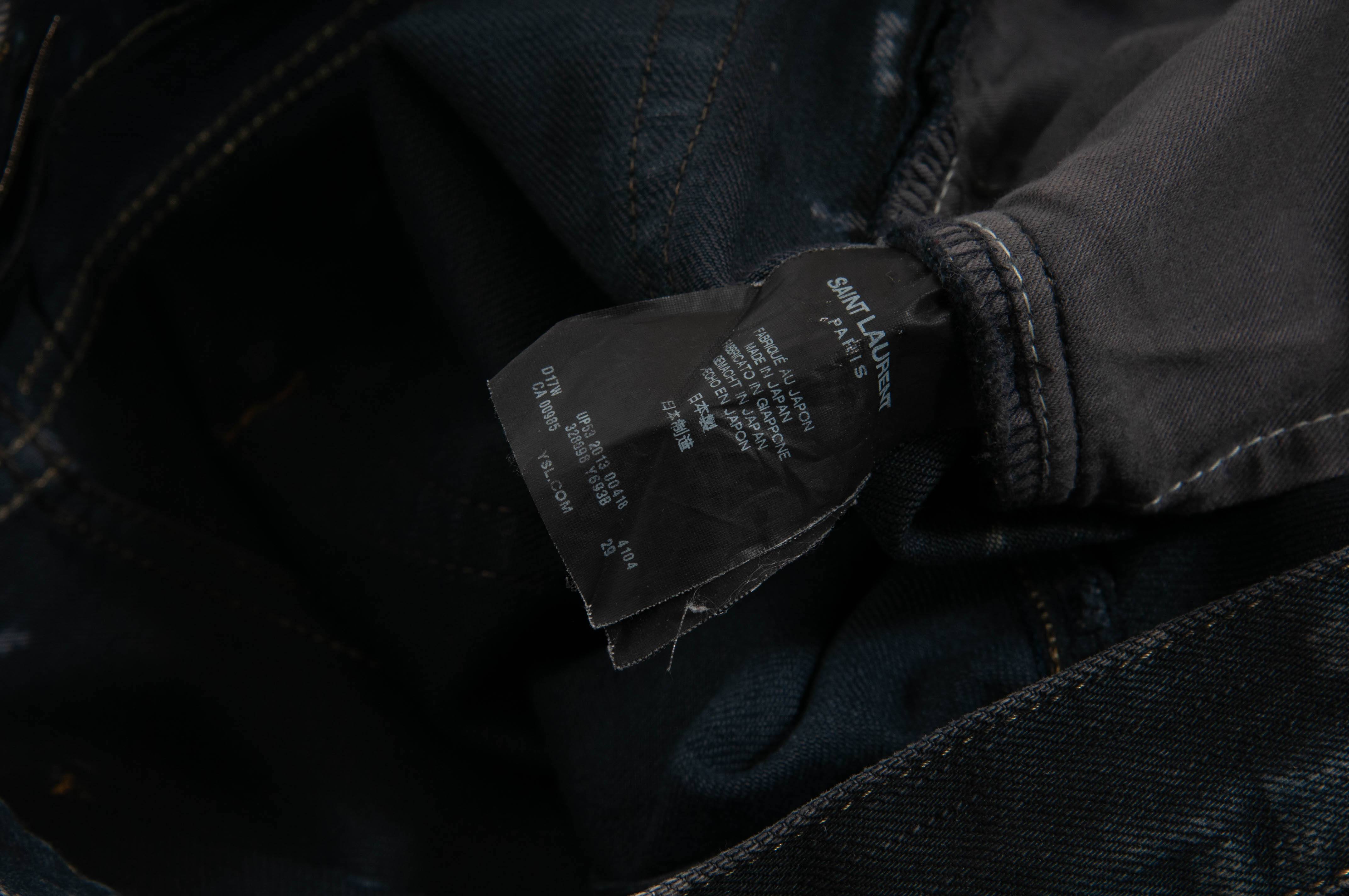 FW13 Oil Stained Jeans – THE-ECHELON