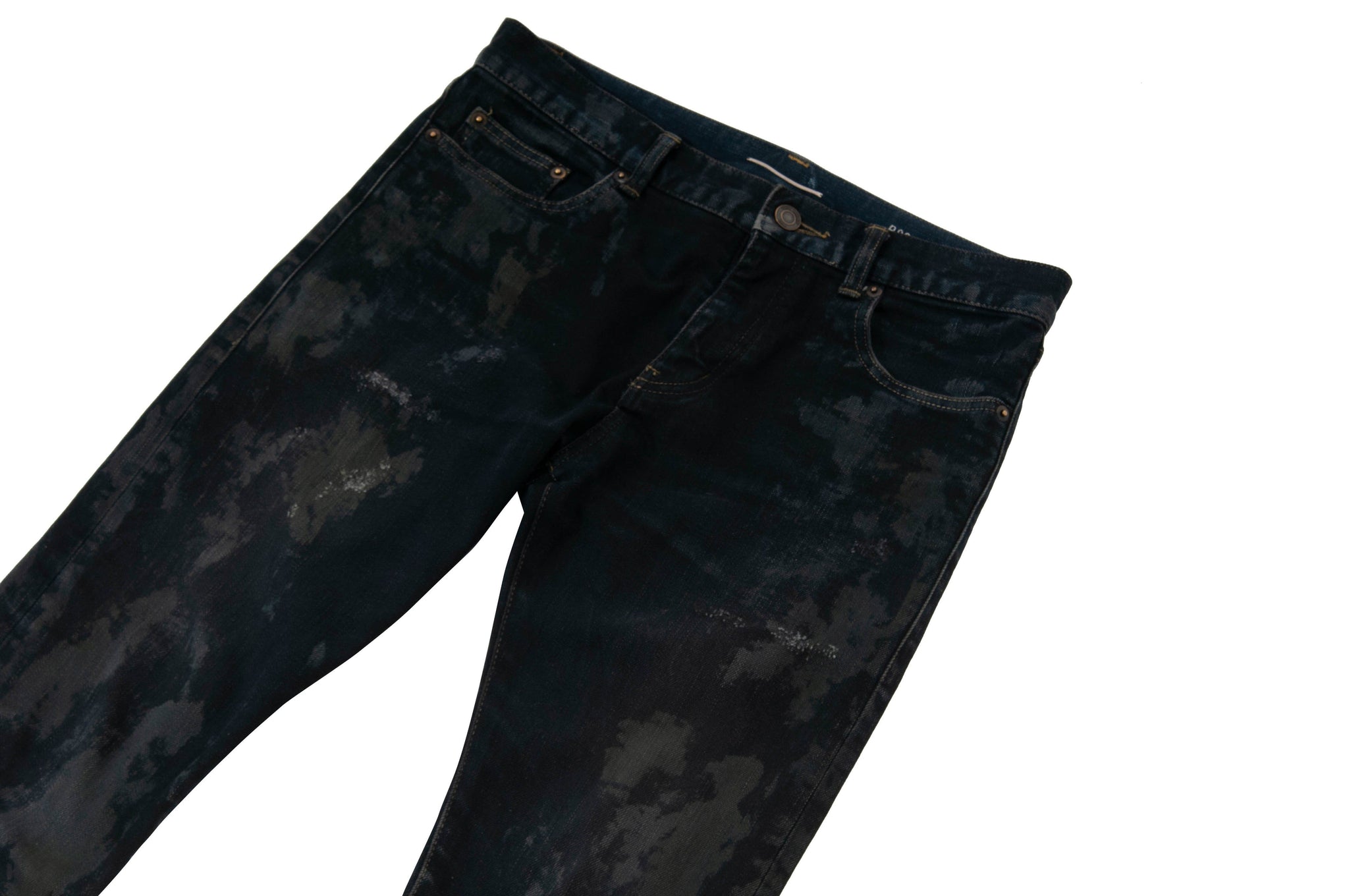 FW13 Oil Stained Jeans – THE-ECHELON