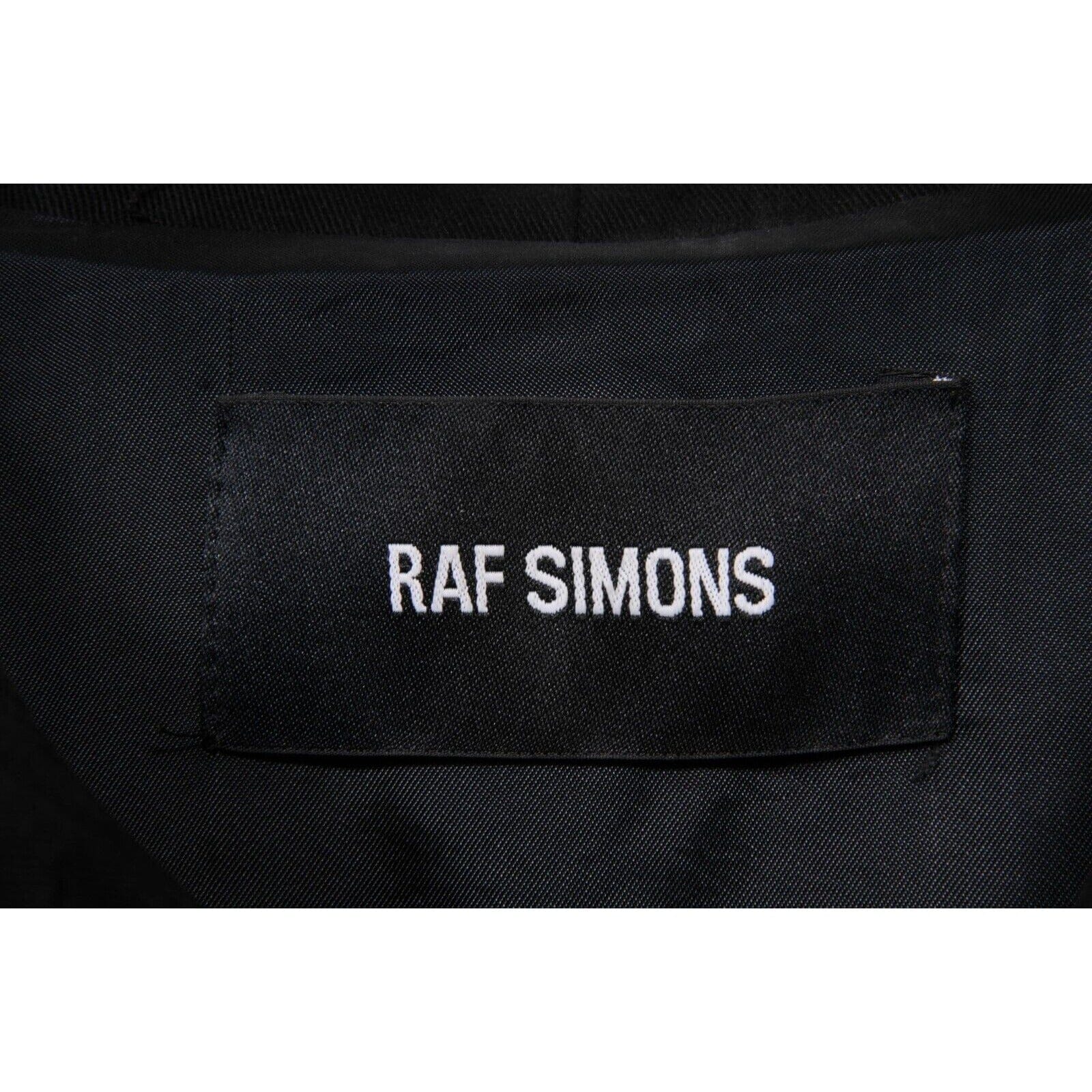 Raf Simons FW15 Photos Montage Patchwork Black Parka Jacket Coat – THE ...