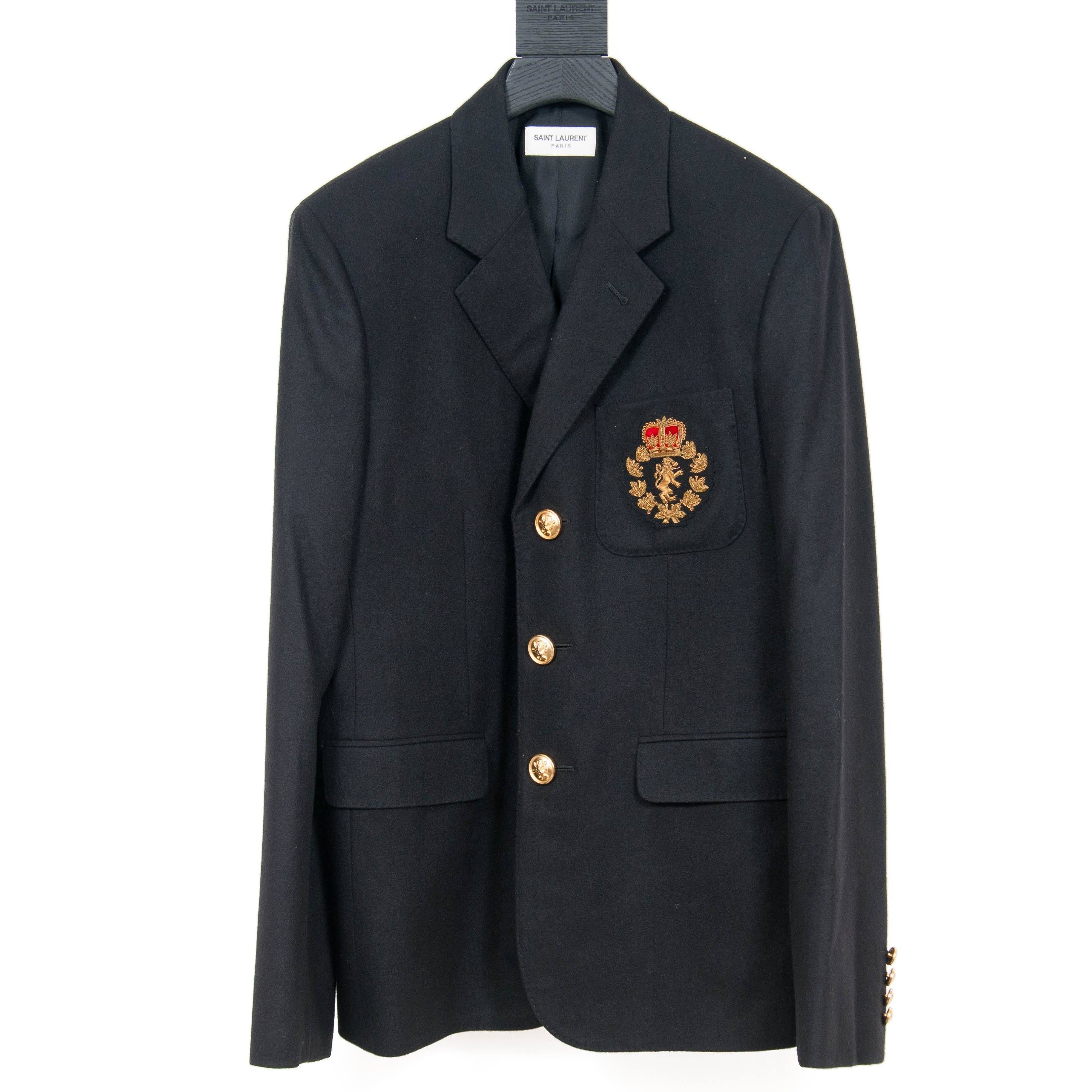Logo Embroidered Club Blazer – THE-ECHELON