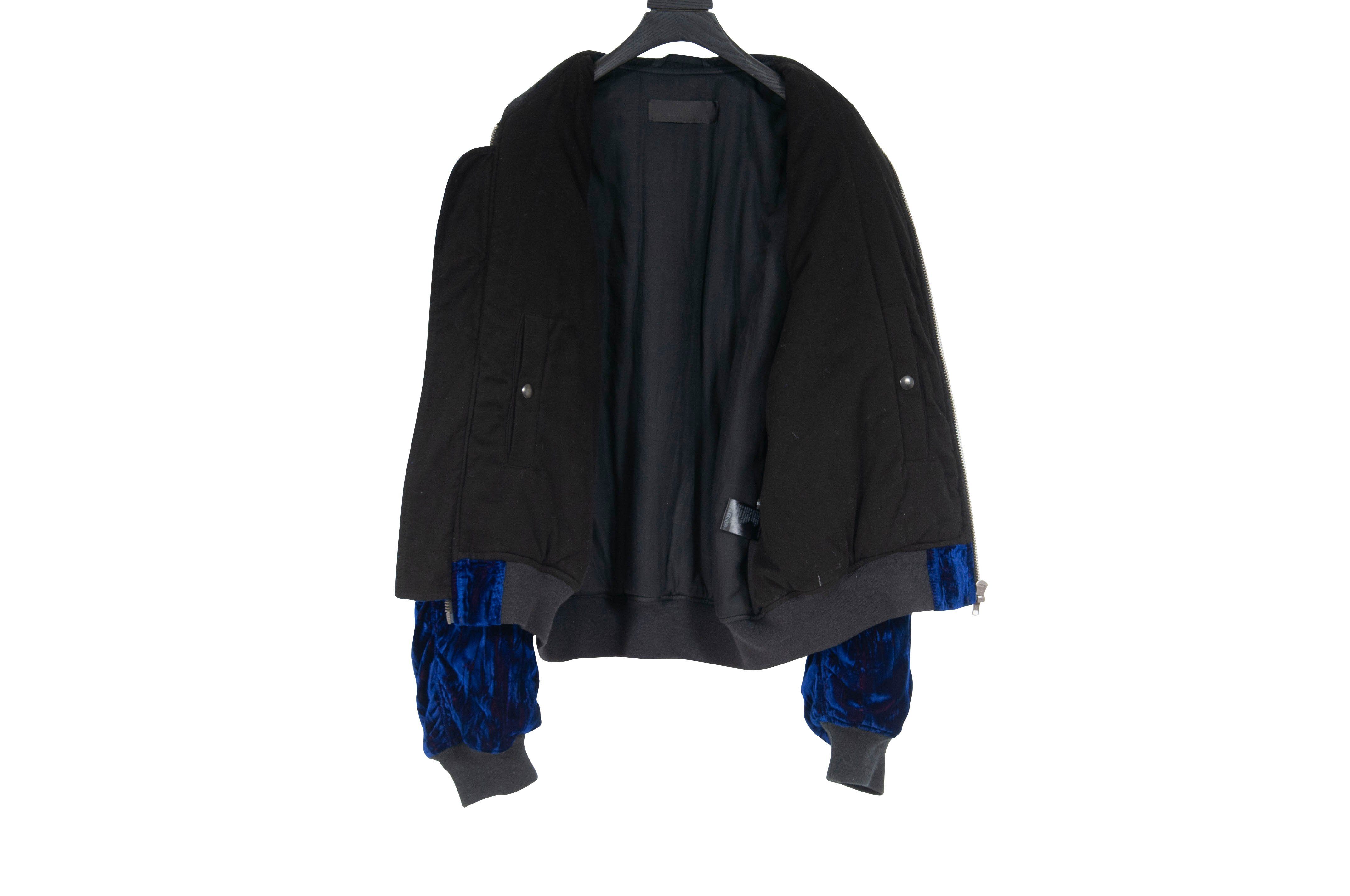 Velvet Bomber Jacker (Blue/Purple) – THE-ECHELON