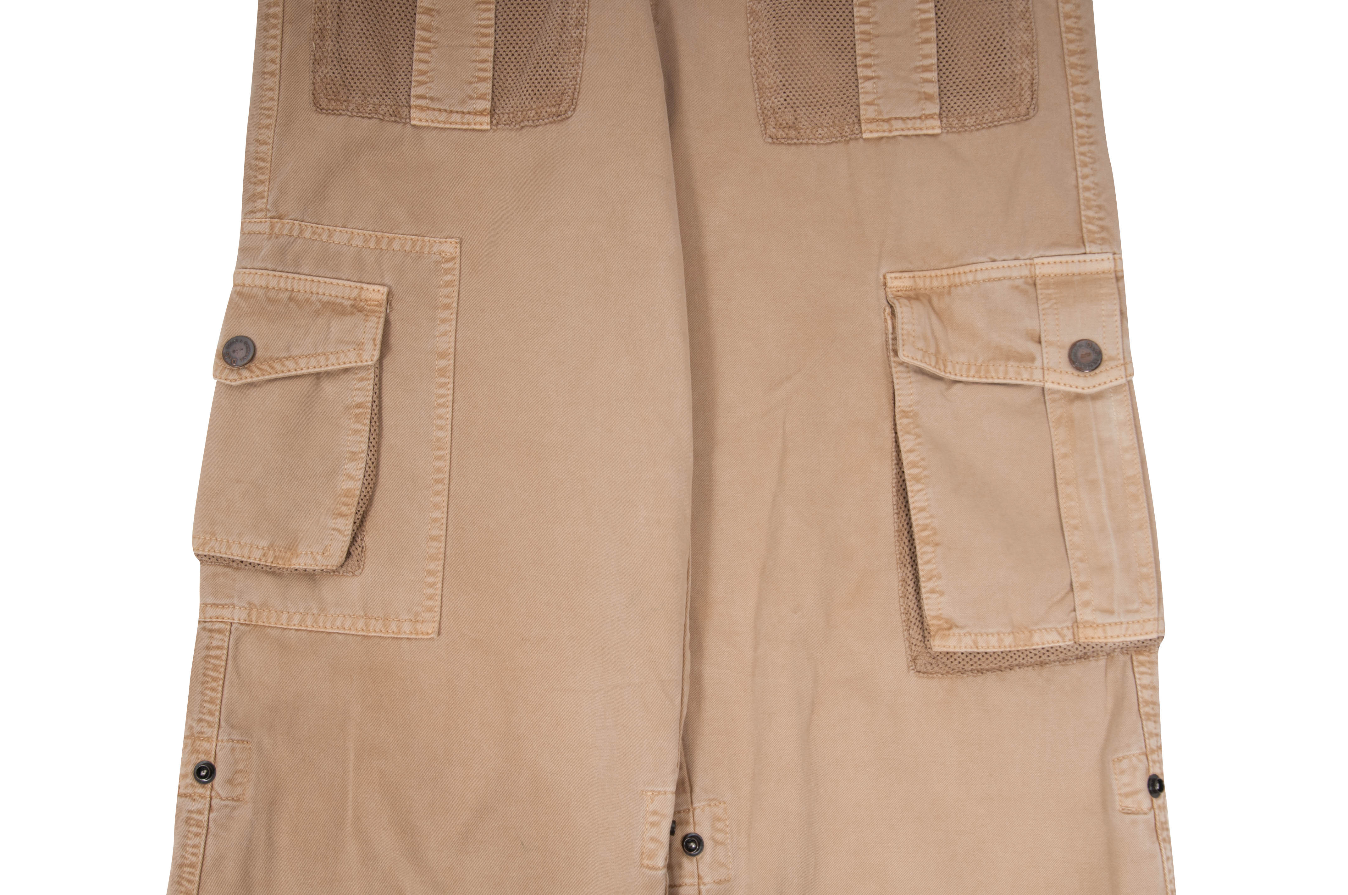 Vintage 1990's Dolce Gabbana Archive Khaki Tan Pocket Cargo Pants – THE ...